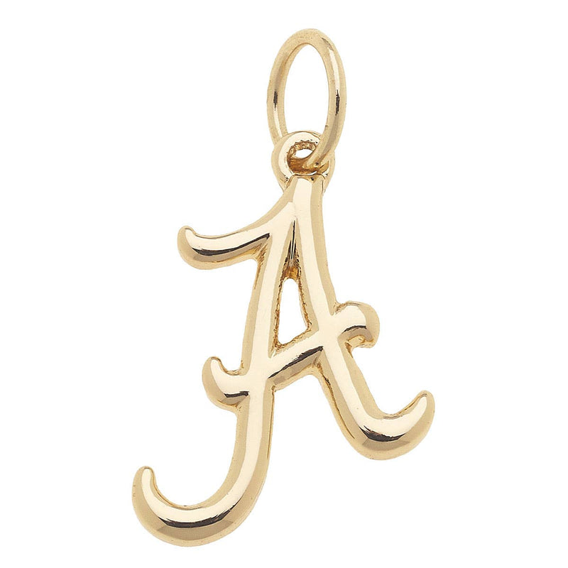 Buy Alabama Crimson Tide Shiny Gold Logo Charm Online | Sissy Boutique